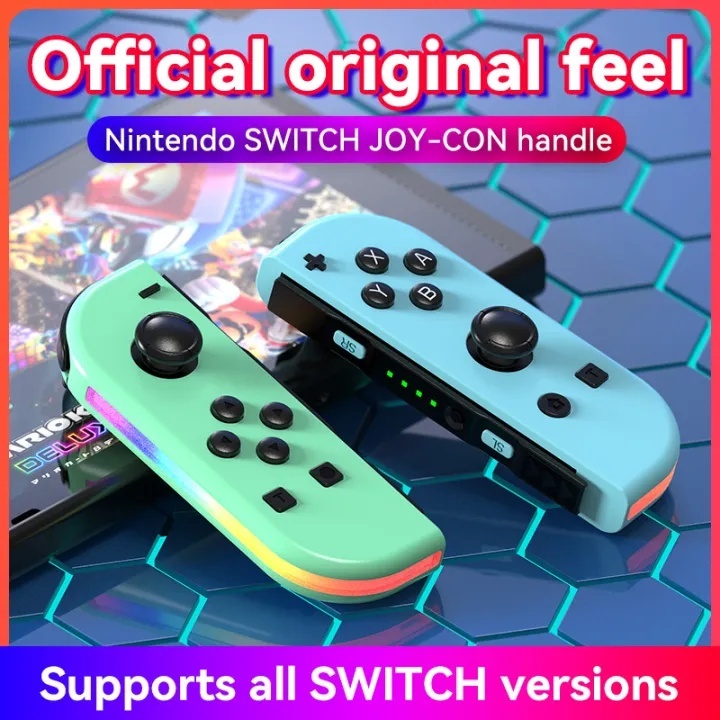 【SG】 Switch Joy-Con L/R Joystick Wireless Controllers Wake-up ...