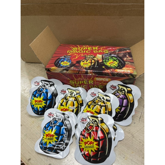 Magic Bomb Bag (50 Pieces Hand Grenade) - Loud as Grenade Harmless and ...