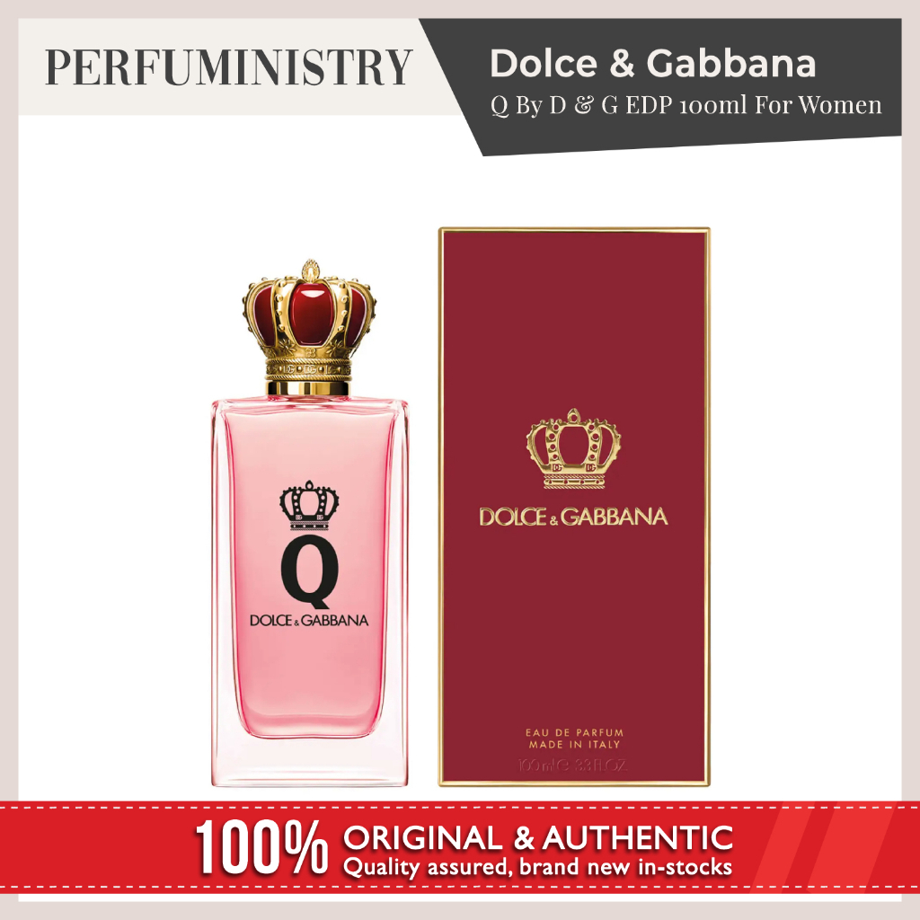 🇸🇬 [perfuministry] (D & G) DOLCE & GABBANA Q POUR FEMME BY D & G EDP ...