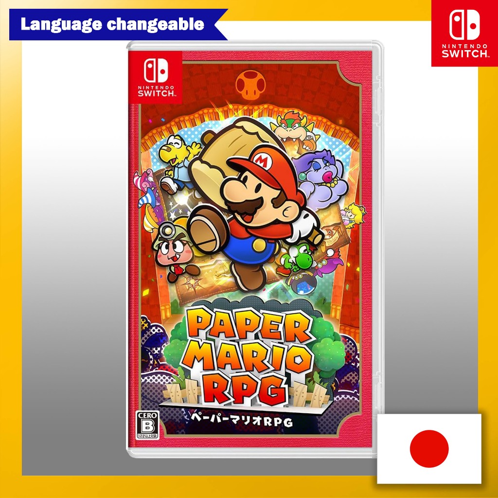 Paper Mario RPG - Switch[ Playable in English ] 【Direct from Japan ...