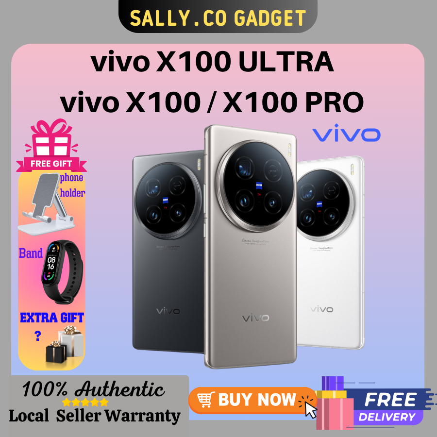 Vivo X100/ X100 Pro/X100 Ultra Mediatek Dimensity 9300 6.78 inch Dual SIM 1 Year Local Seller ...