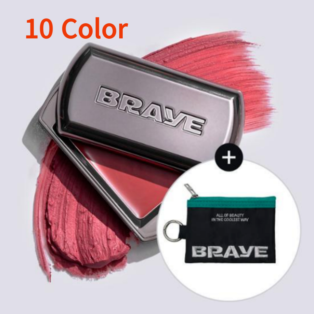 [BRAYE] LIPSLEK 2.3g 10 colors & accessories 2 types Lip Pouch ...