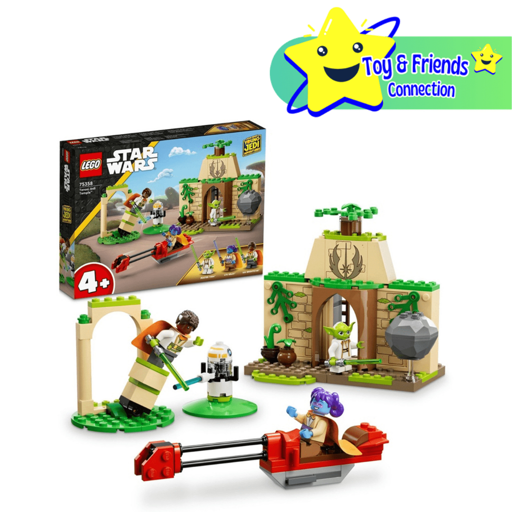 LEGO Star Wars 75358 Tenoo Jedi Temple Building Toy Set (124 Pieces ...