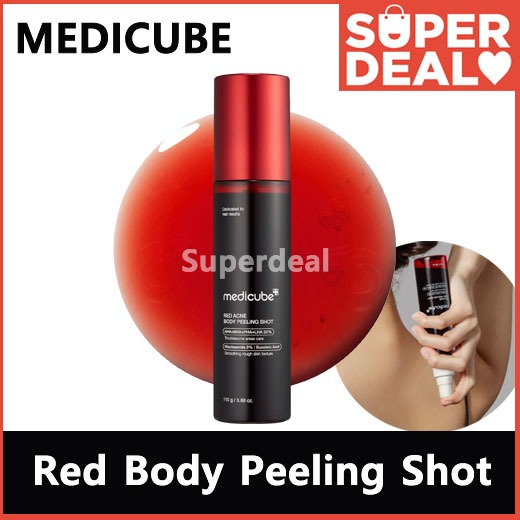 [Ready Stock] Medicube Red Body Peeling Shot 110g / Wash off Exfoliant ...