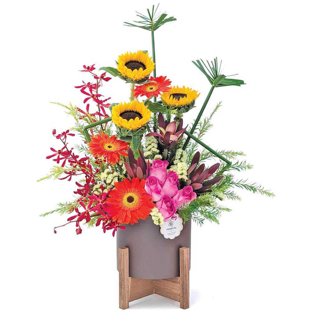 [Hummings.com] Flower Table Arrangement - Blooms of Harmony (STA175 ...