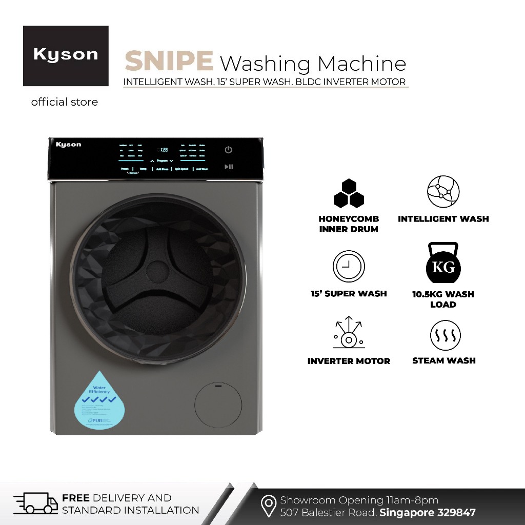 [Pre-Order] Kyson Snipe Washing Machine + NEA Voucher - Released on ...