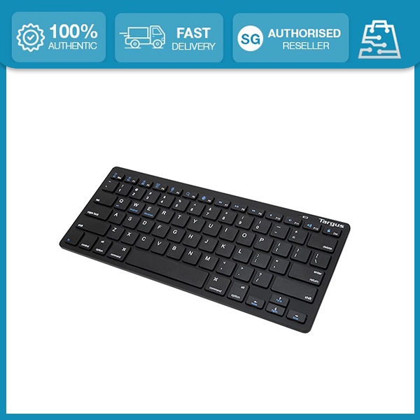 Targus KB55 Multi-Platform Bluetooth Keyboard – Slim, Portable, Wireless, Compatible with ...