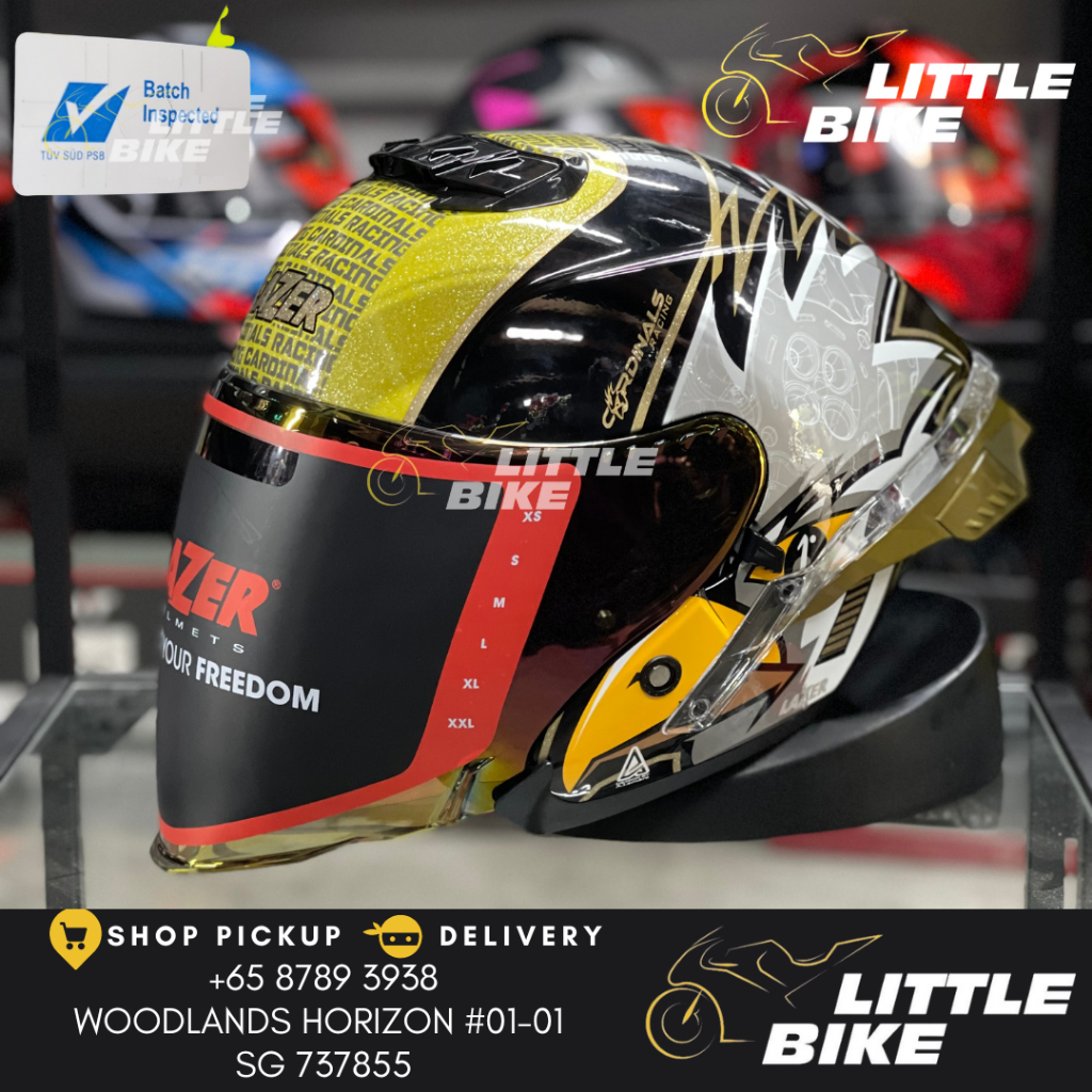 PSB APPROVED Lazer tango limited edition cardinals racing open face ...