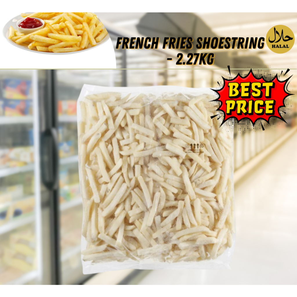 French Fries Shoestring - 1kg | Shopee Singapore