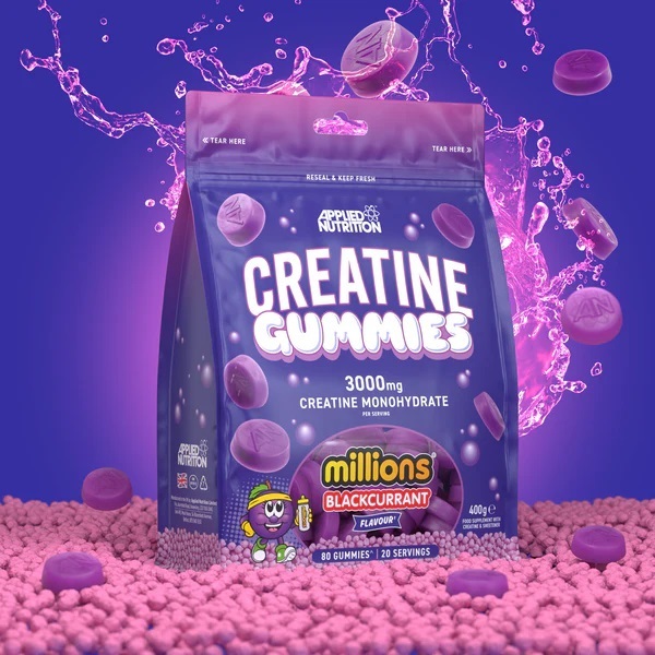 Applied Nutrition Creatine Gummies 3000mg (80gummies|20 Servings ...
