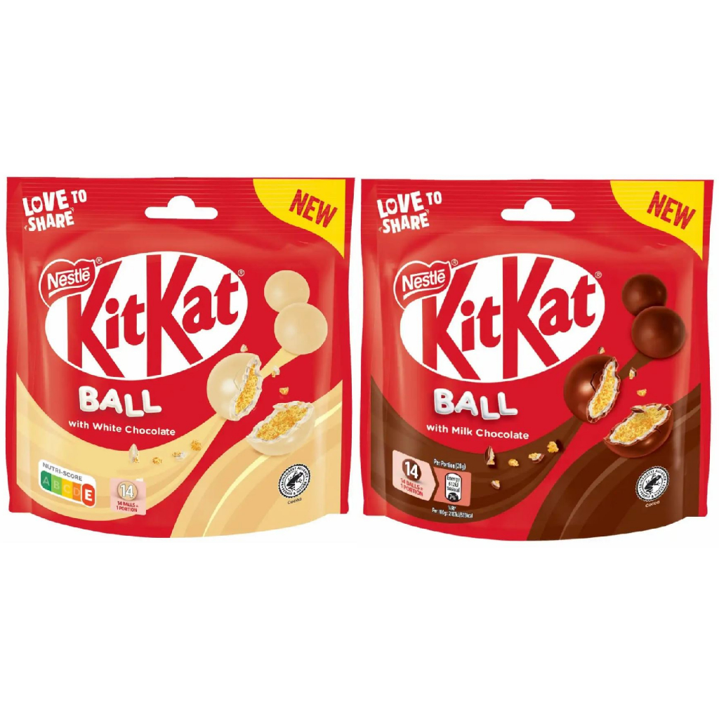 Kit Kat KitKat Ball Milk Chocolate White Chocolate 140g | Shopee Singapore