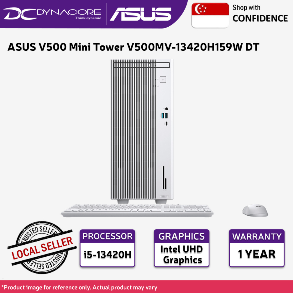 ASUS V500 Mini Tower V500MV-13420H159W DT (i5-13420H 8C/8GB/512G/UHD ...