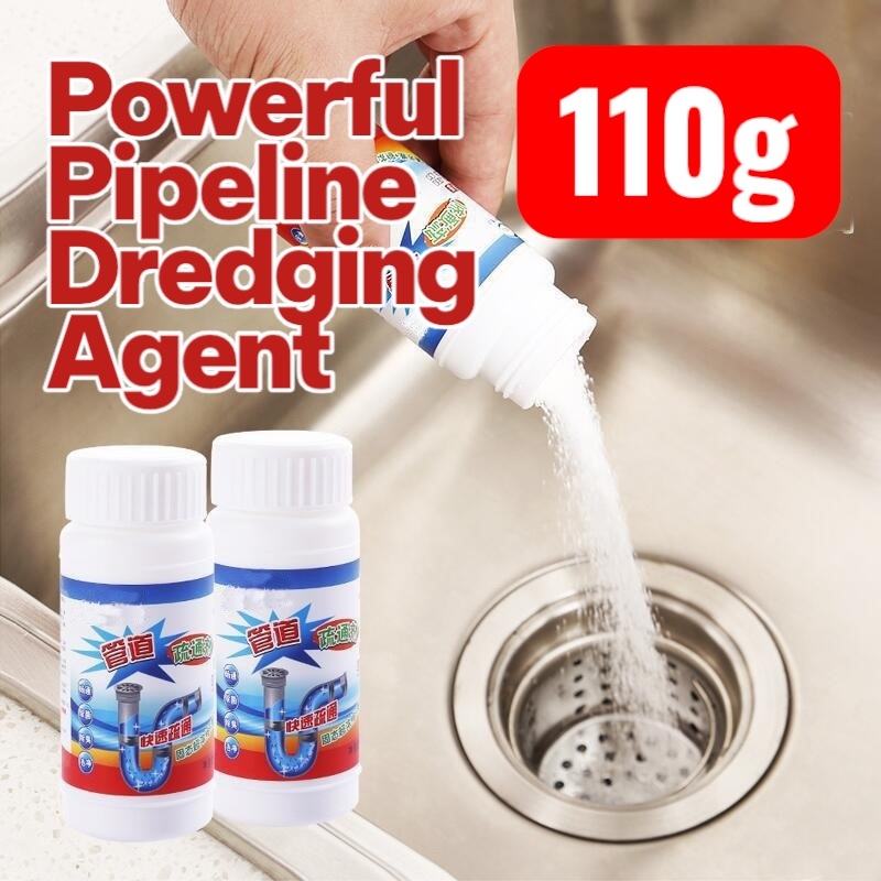 [SG stock]Powerful Sink Drain Cleaners /Pipe Dredging Agent/ Kitchen ...