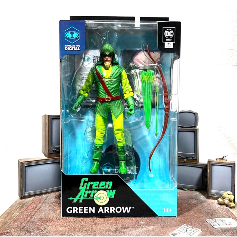 Mcfarlane Toys DC Multiverse Digital Green Arrow (Longbow Hunter) | Shopee Singapore