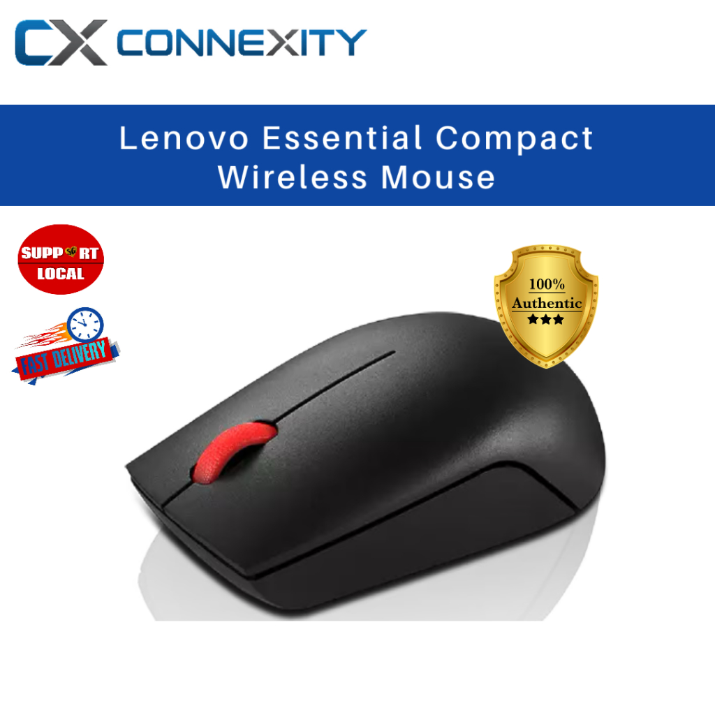 Lenovo Essential Compact Wireless Mouse 4Y50R20864 Lenovo Wireless ...