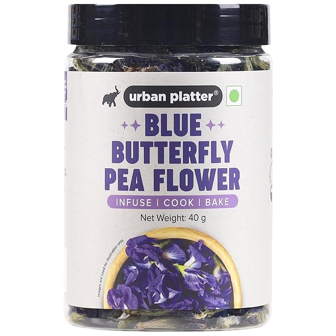 Urban Platter Blue Butterfly Pea Flower Tea, 40g (Rich in Antioxidants ...