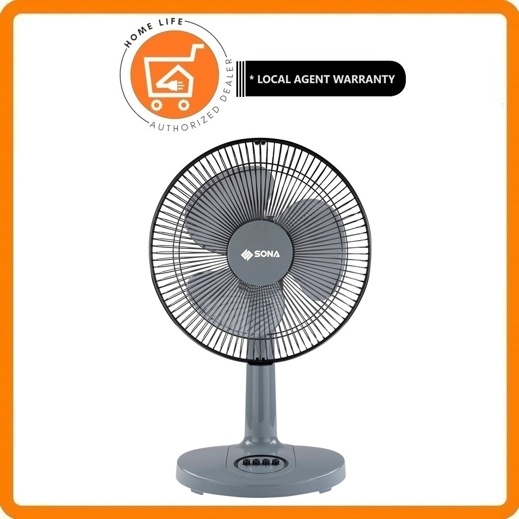 Sona SFD 1221A Desk Fan 12 Inch | Shopee Singapore