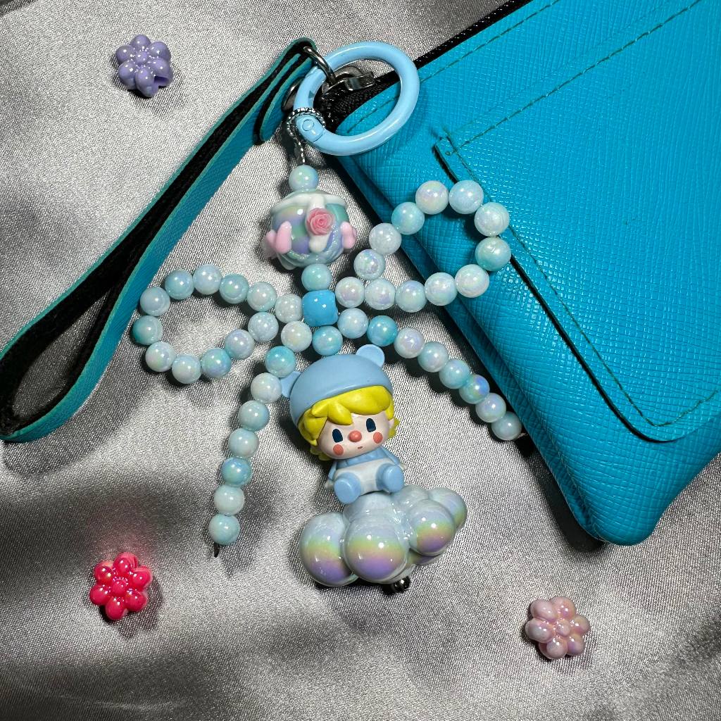 [Authentic] PopMart PopBean Keychain Hacipupu Crybaby Dimoo Sweet Bean ...