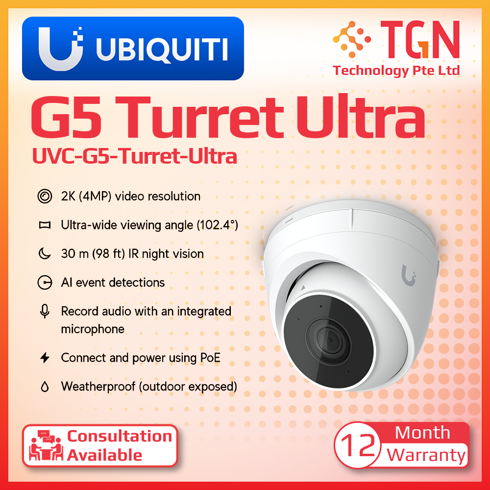 Ubiquiti G5 Turret Ultra UVC-G5-Turret-Ultra *12 months warranty ...