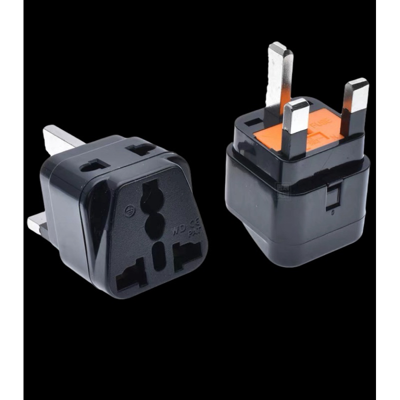 3 pin to 2 way universal plug. limited local stock | Shopee Singapore