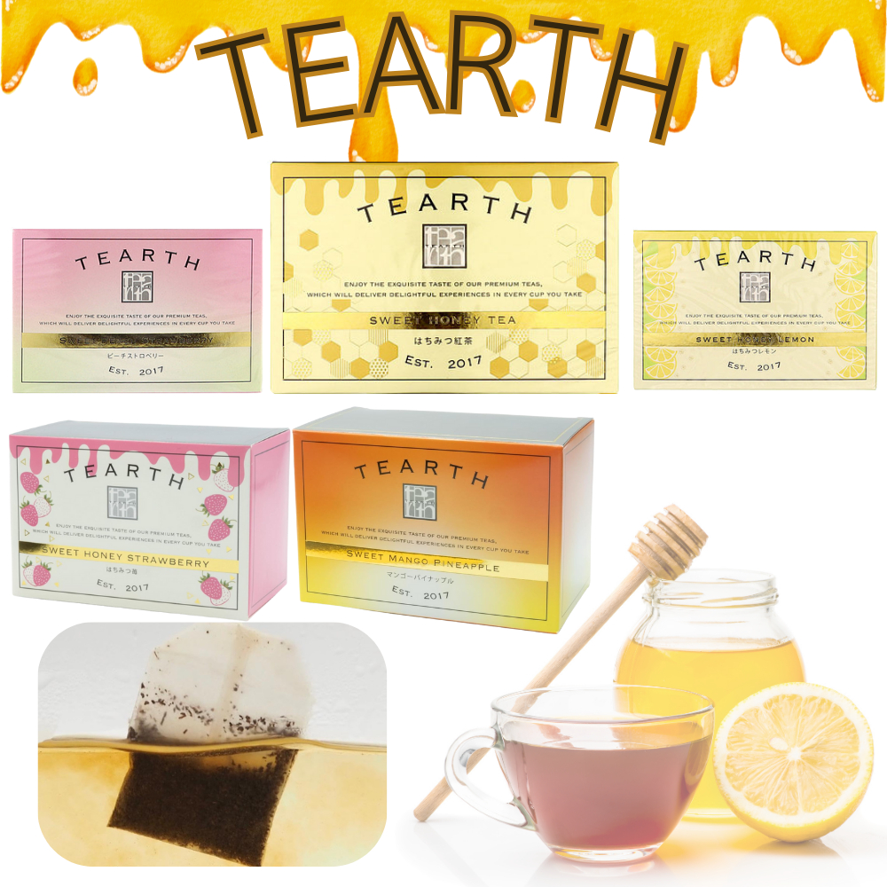 TEARTH Honey Black Tea 2g x 25 Teabags /Individually packaged | Shopee ...