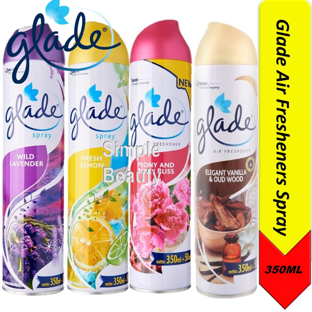 Glade Air Freshener Spray, 350ml | Shopee Singapore