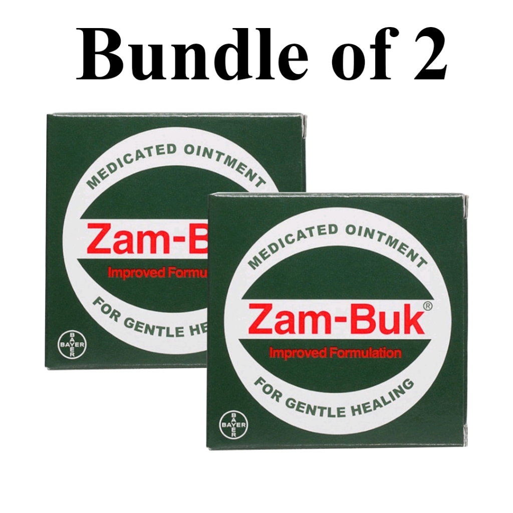 [Bundle of 2]ZAM BUK MEDICATED OINTMENT 25 G [ZAM-BUK,ZAMBUK] EXP 14/11 ...