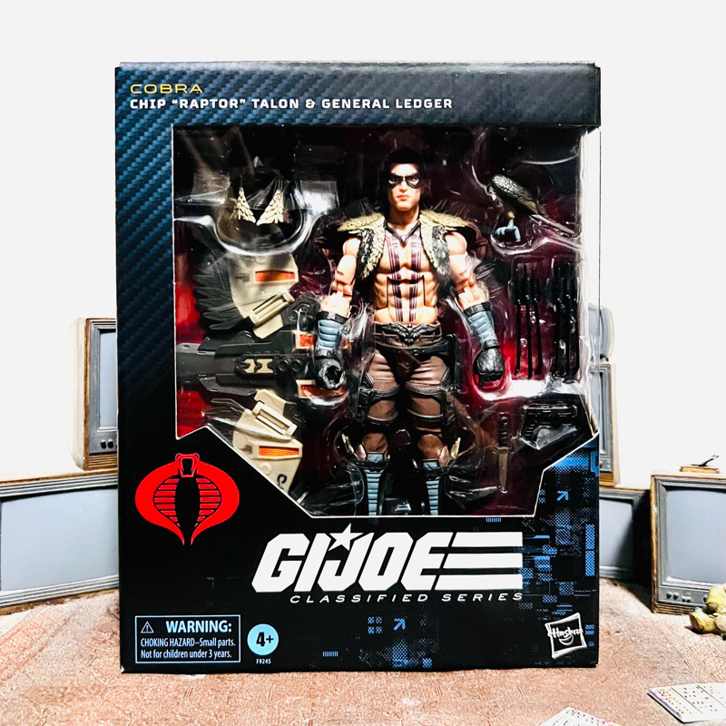 Hasbro GI G.I. Joe Classified Series Chip Raptor Talon & General Ledger ...
