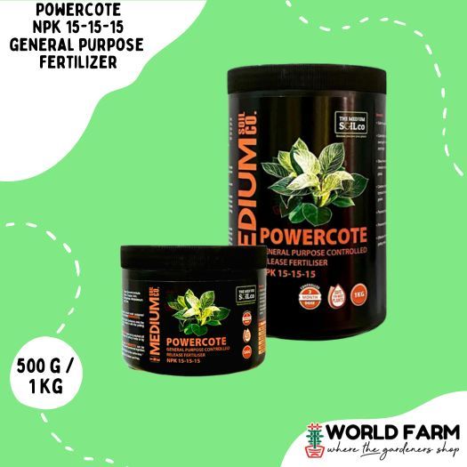 Powercote NPK 15-15-15 General Purpose Controlled Release Fertilizer ...