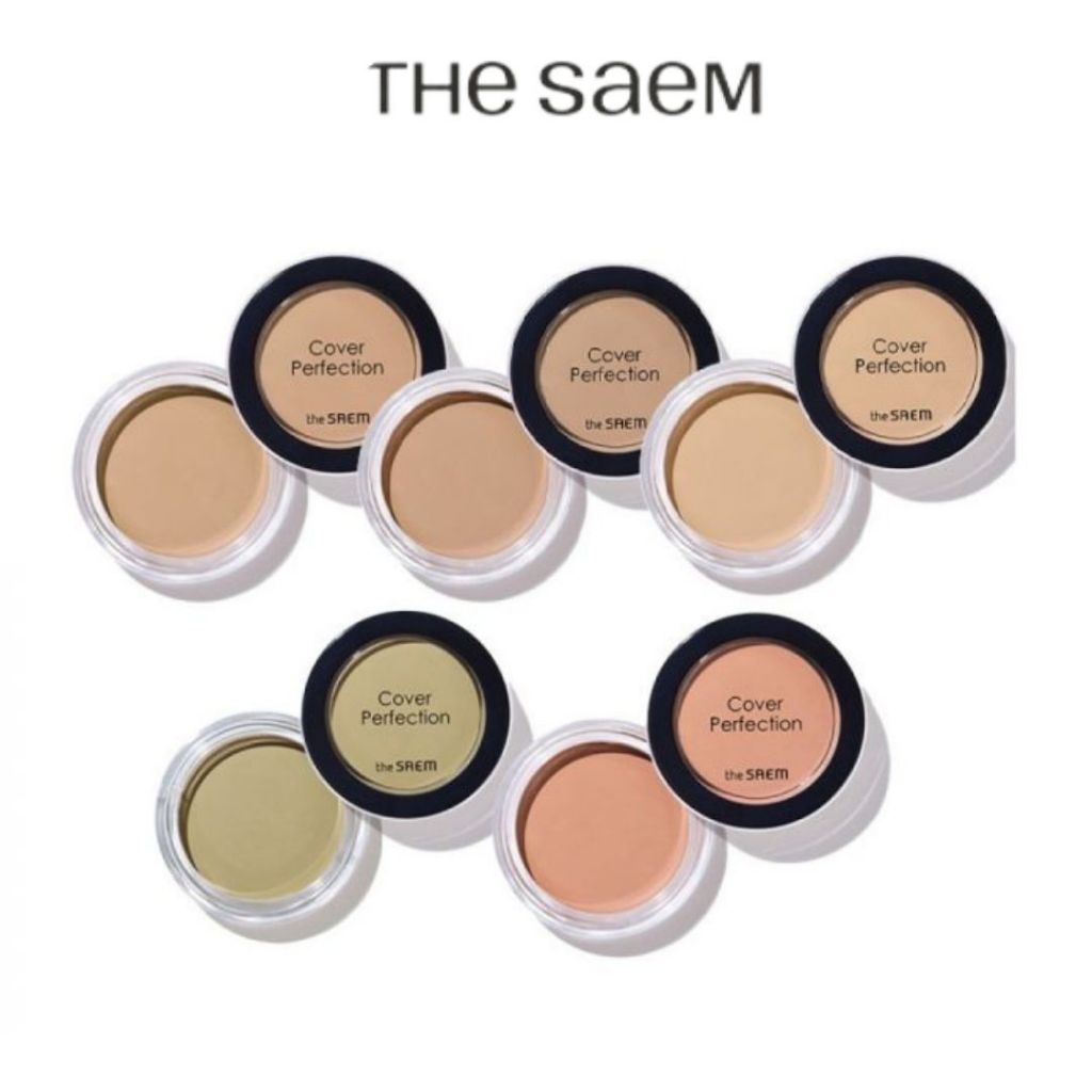 [the Saem] Cover Perfection Pot Concealer - 4g/ 6g | Shopee Singapore
