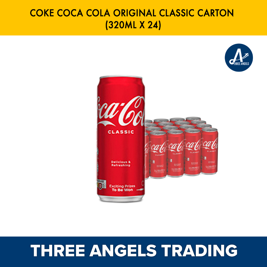 Coke Coca Cola Original Classic Carton (320ml x 24) | Shopee Singapore