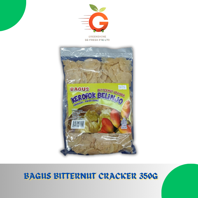 [GreenshineSG]BAGEU BITTERNUT CRACKER 350G/FISH CRACKER 350G/KEROPOK ...