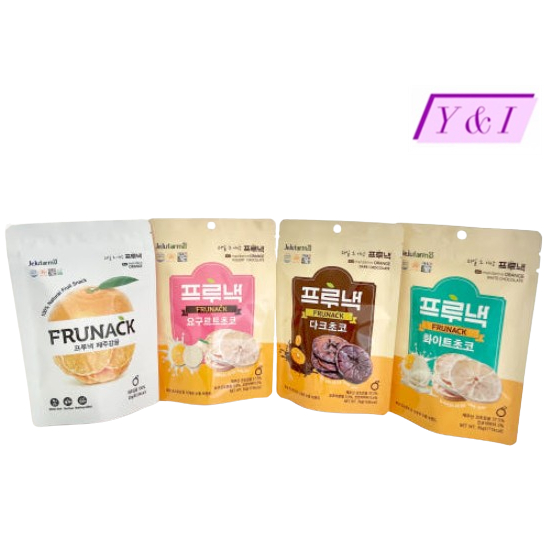 [Korean Snack] Jeju Frunack citrus chips 100% Natural Fruit Snack 4 ...