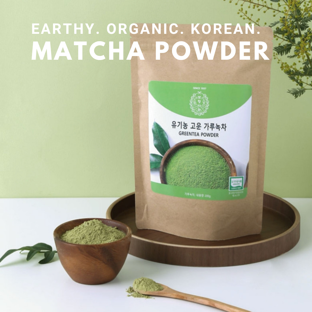 Korean Organic Matcha Powder 100% Pure – Premium Culinary Grade Green ...