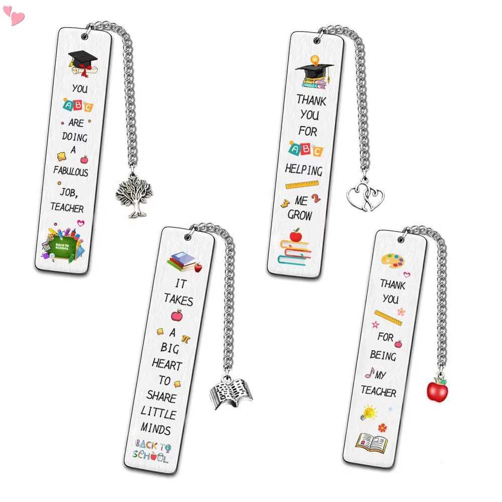 [LOCAL SELLER] Stainless Steel BookMark l Teachers Day Gift l Teacher ...