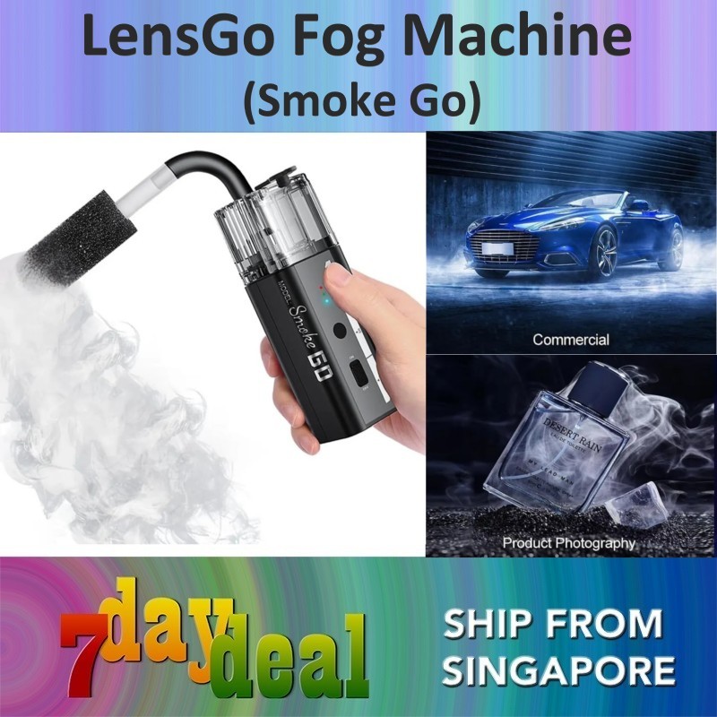 LENSGO 30W HANDHELD FOG MACHINE - Smoke Go (Dry Ice Effects for ...