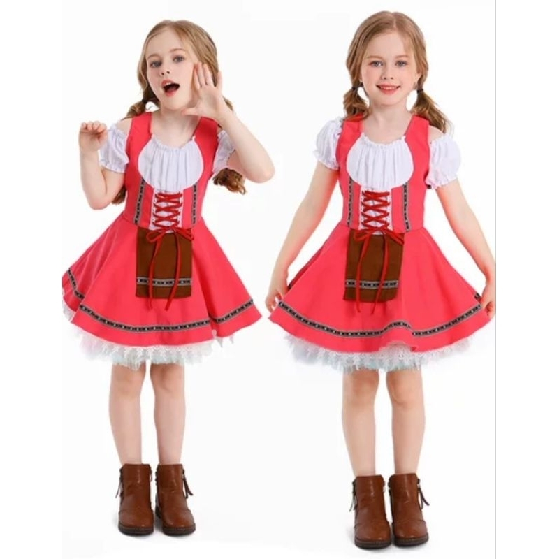 Eurasian Girl costume for Racial Harmony Day | Shopee Singapore