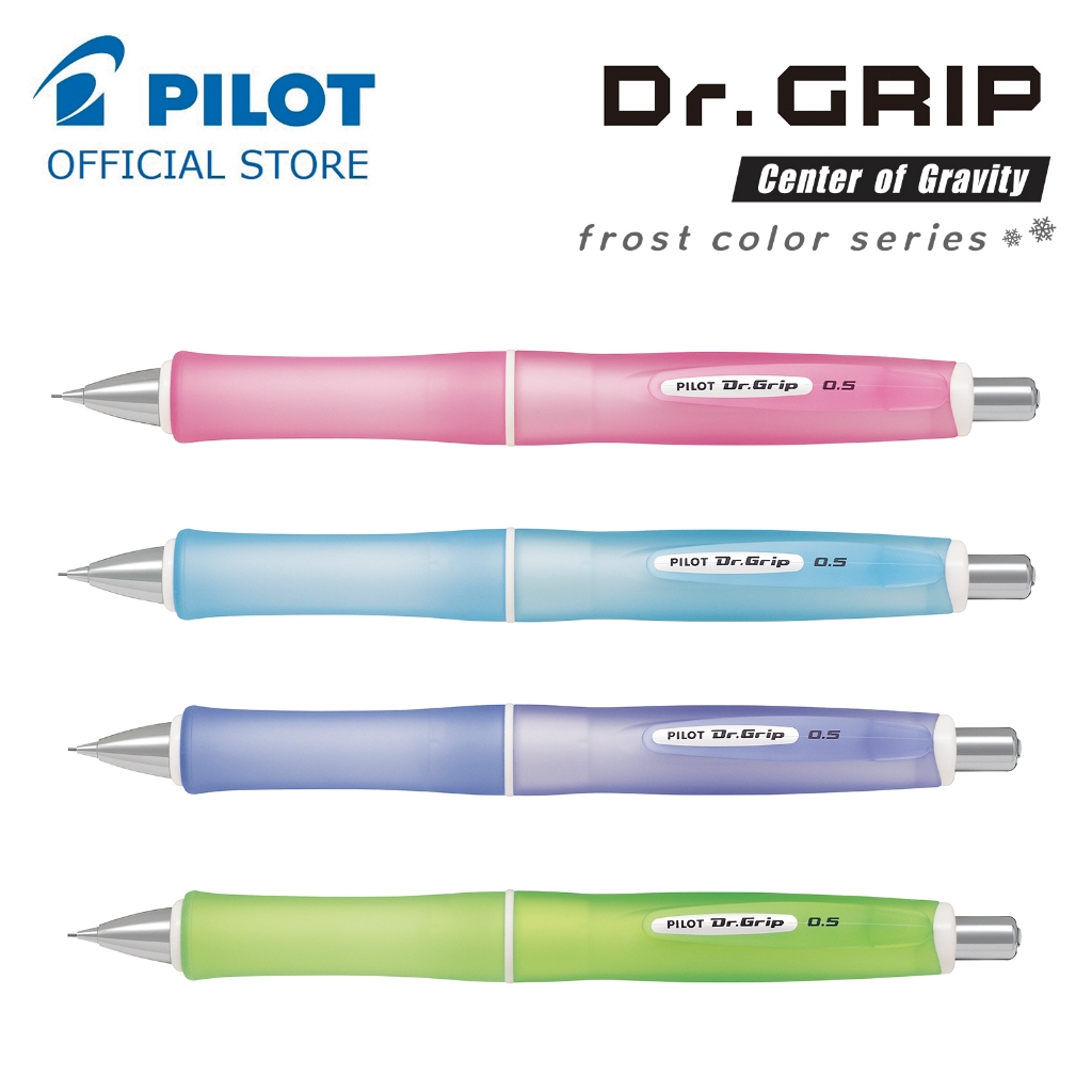 PILOT Dr. Grip G-Spec Frost Colour Ergonomic Mechanical Pencil 0.5mm ...