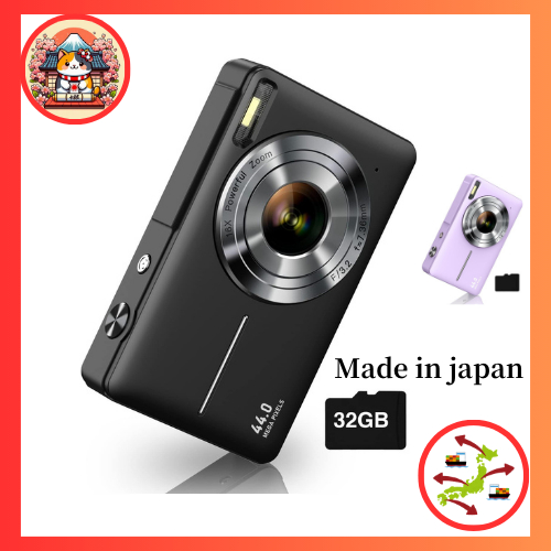 CAMKORY Digital Camera 44MP HD Compact Camera with 1080P Video ...