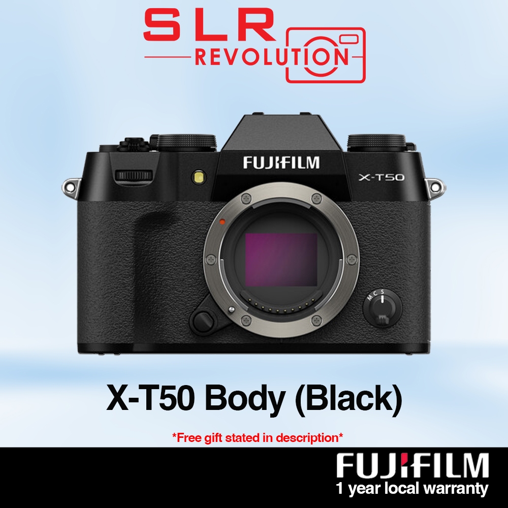 FUJIFILM X-T50 XT50 Body & 15-45mm & 16-50mm Kit | Shopee Singapore