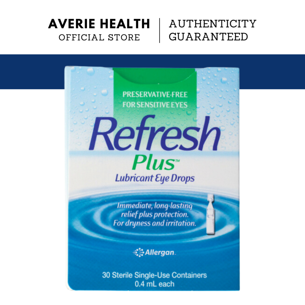 Allergan Refresh Plus Eye Drops 0.4ml x 30s | Shopee Singapore