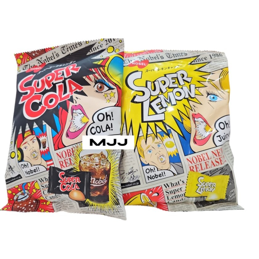 Nobel Super Lemon/Cola Candy (88g) [Japan] | Shopee Singapore