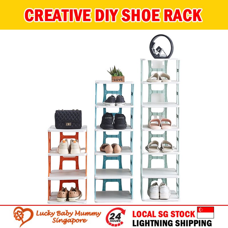【CLEARANCE】H-Shape Multi-layer Carved Doorway Shoe rack/Shoe cabinet ...