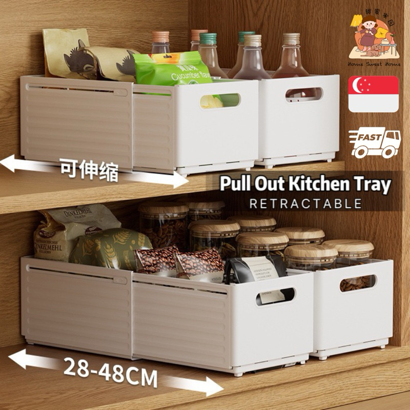 [SG] Large Scalable Storage Box Organizsation Box Wardrobe Kitchen ...