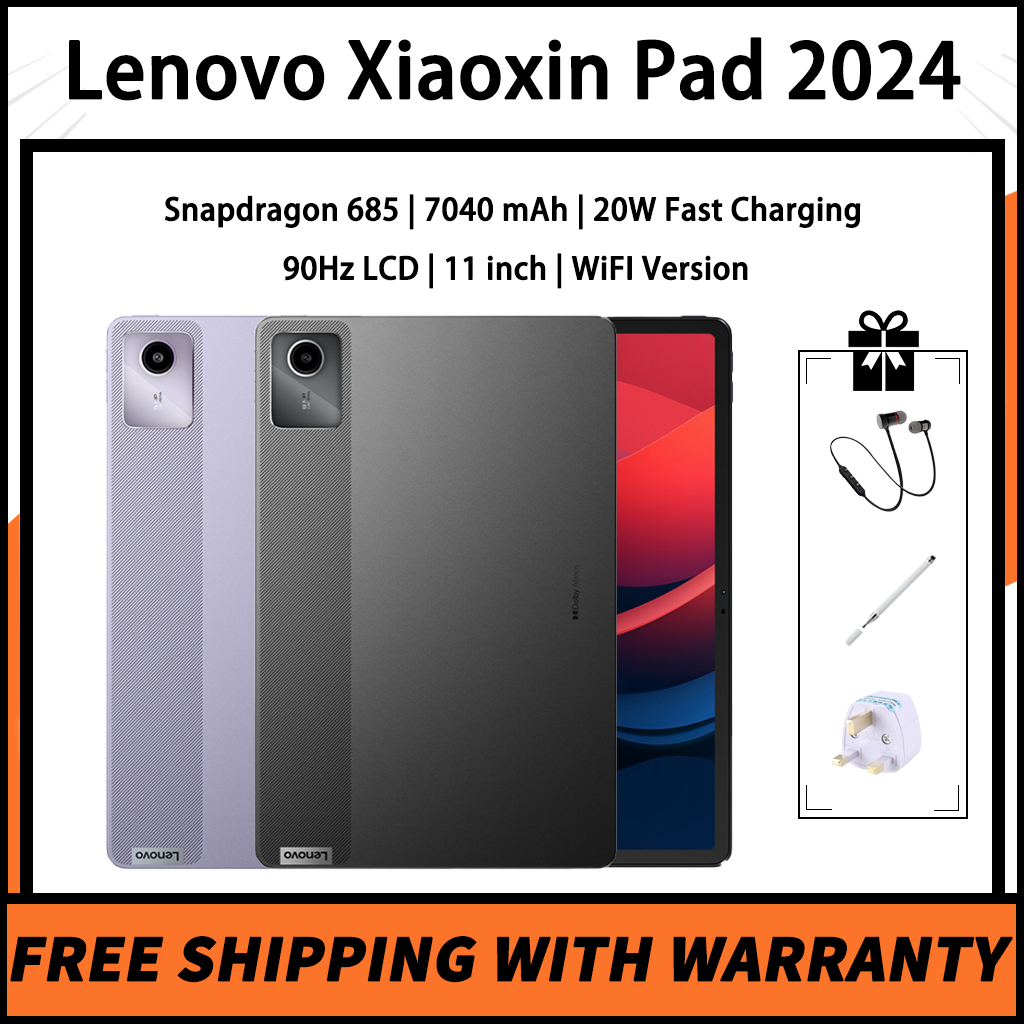 Lenovo Xiaoxin Pad 2024 Tablet 11 inch Snapdragon 685 7040mAh Large ...