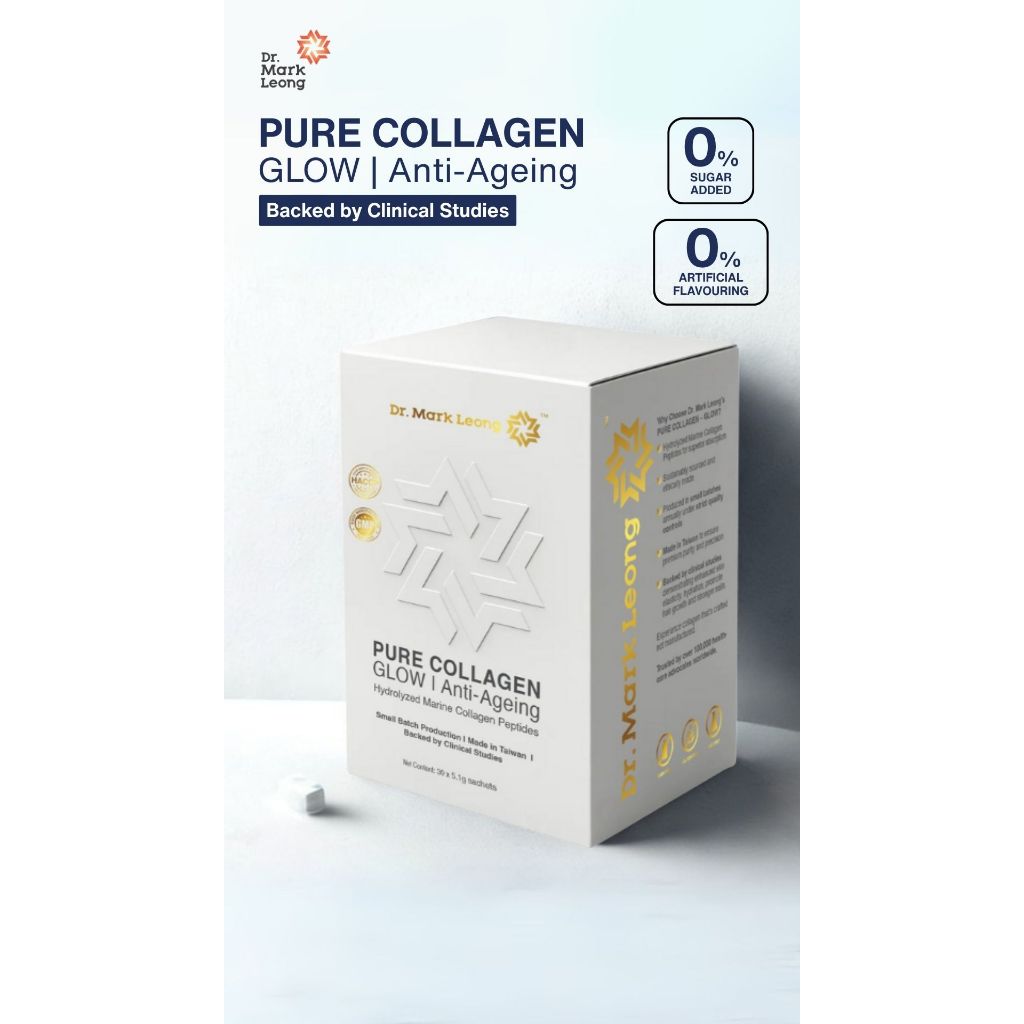 Mega Sales : Pure Collagen GLOW Marine Collagen | 30 sachets x 5.1g (1 ...