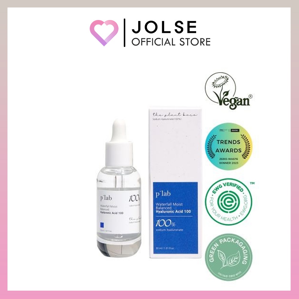 THE PLANT BASE Waterfall Moist Balanced Hyaluronic Acid 100 30ml ...