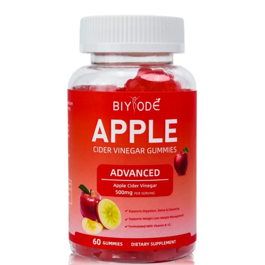 BIYODE Apple Cider Vinegar Gummy (60 Gummies) | Shopee Singapore