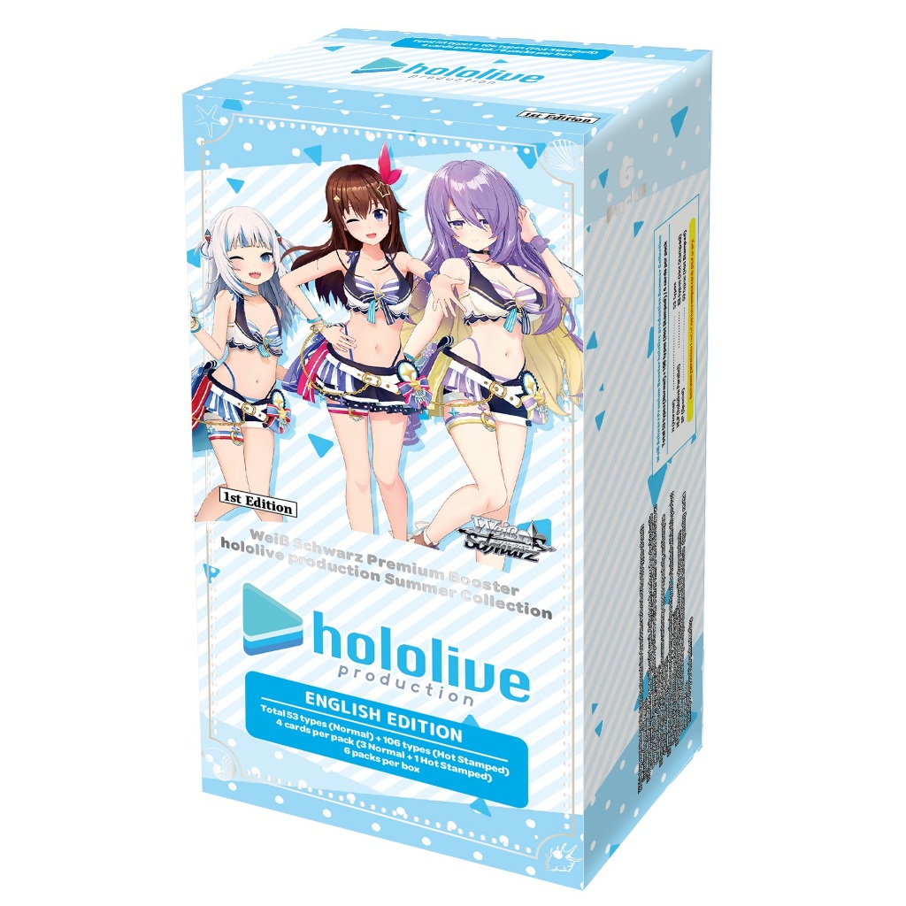 English Weiss Schwarz - Hololive Summer Box Expo 2024 Booster Box ...