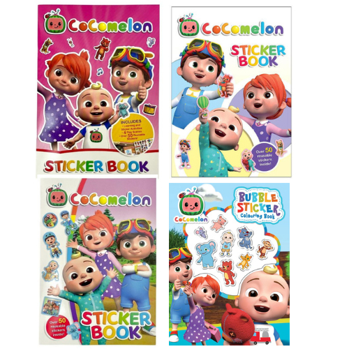 Cocomelon : Sticker/Sticker Character/Sticker Activity/Bubble Sticker ...